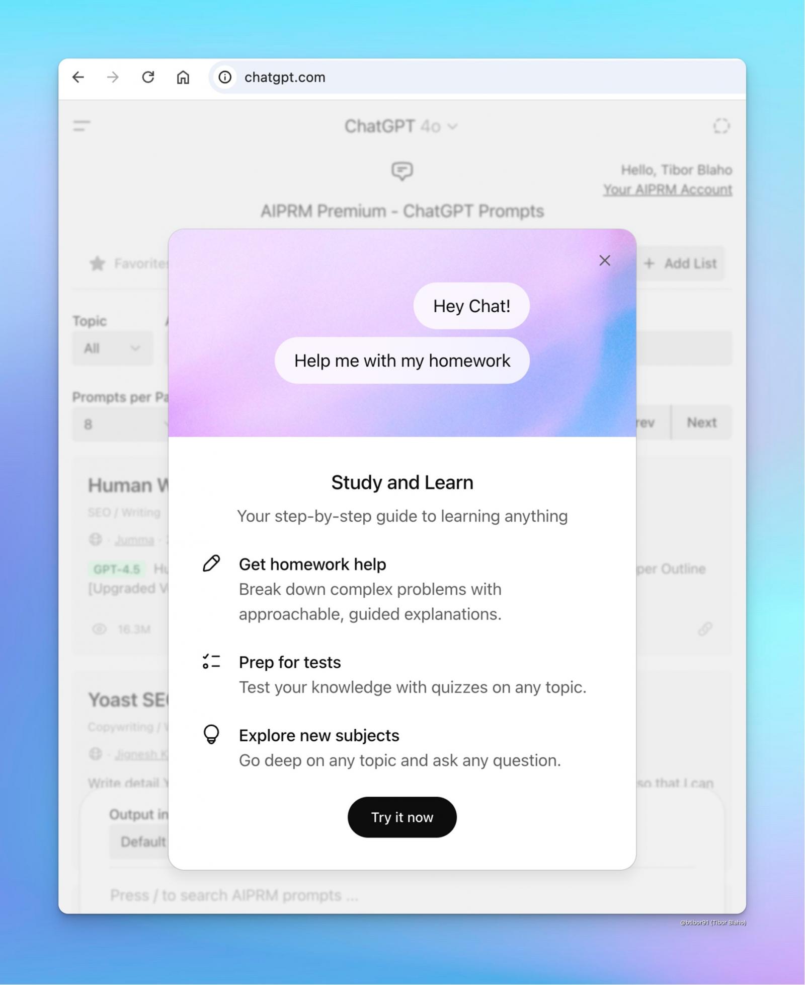 OpenAI confirms ChatGPT's new study feature, helps with exams